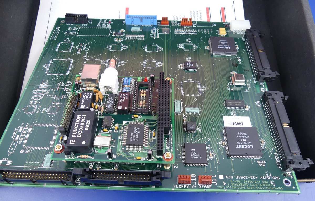 HAAS Video/Floppy Interface E PCB Sub ASSY Board 32-3201E neuwertig ...